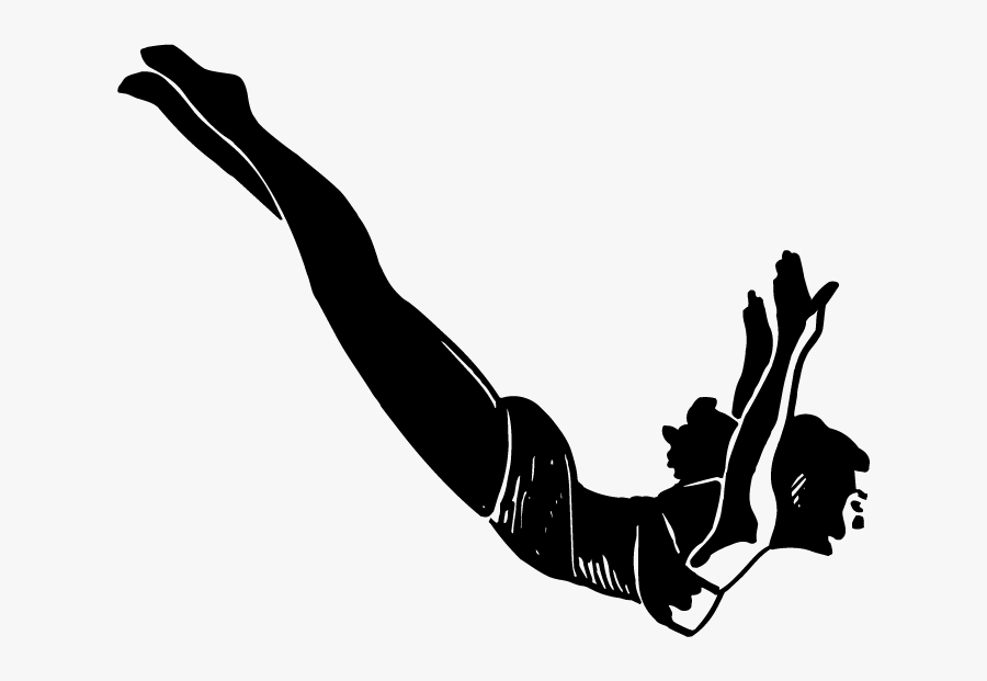 Bigstock Swan Dive Retro Clip Art 17344163 [converted] - Swan Dive Png ...