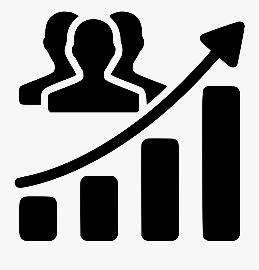 Audience Growth Chart Svg Png Icon Free Download - Audience Growth Icon ...