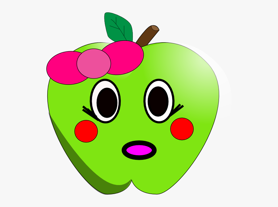 Cute Apple Clip Art , Free Transparent Clipart - ClipartKey
