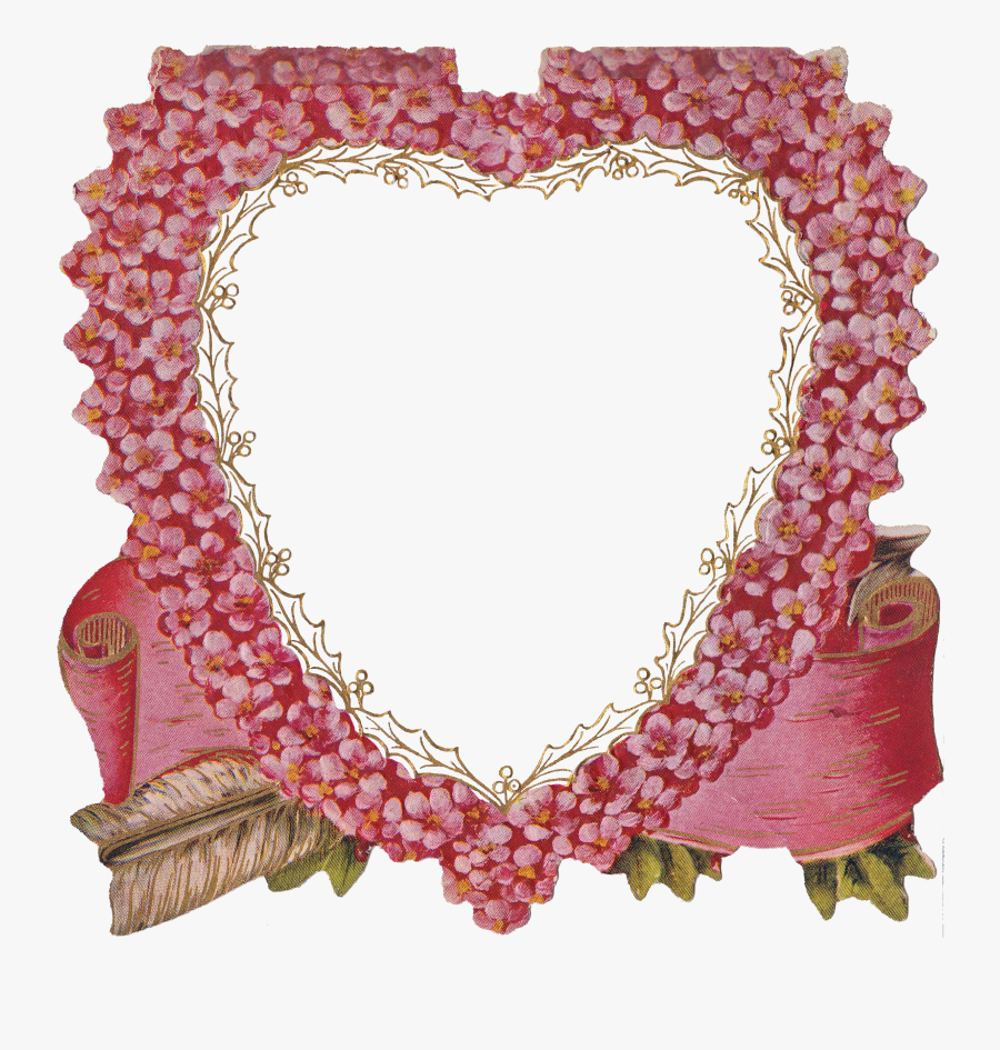 Clipart Frame Heart Pictures Free Image - Transparent Frames No ...