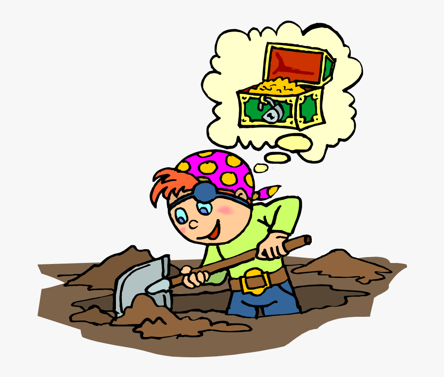 Picture Of Someone Digging - Treasure Hunt For Kids , Free Transparent ...