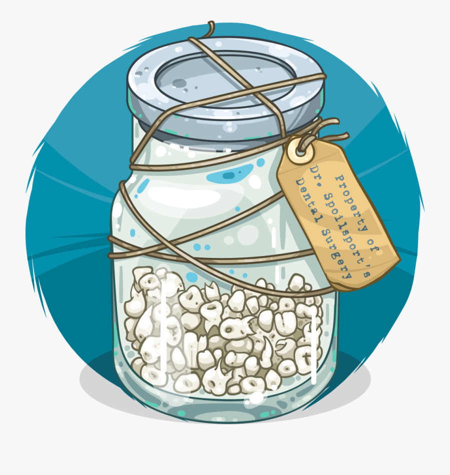 Jar Of Teeth , Free Transparent Clipart - ClipartKey