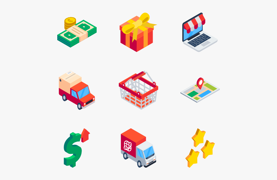 Isometric Icon Png , Free Transparent Clipart - ClipartKey