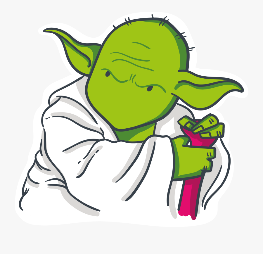Yoda - Cartoon , Free Transparent Clipart - ClipartKey