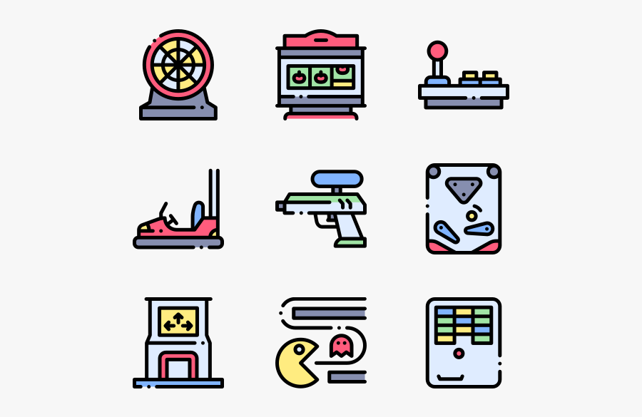 Arcade - Arcade Icons , Free Transparent Clipart - ClipartKey