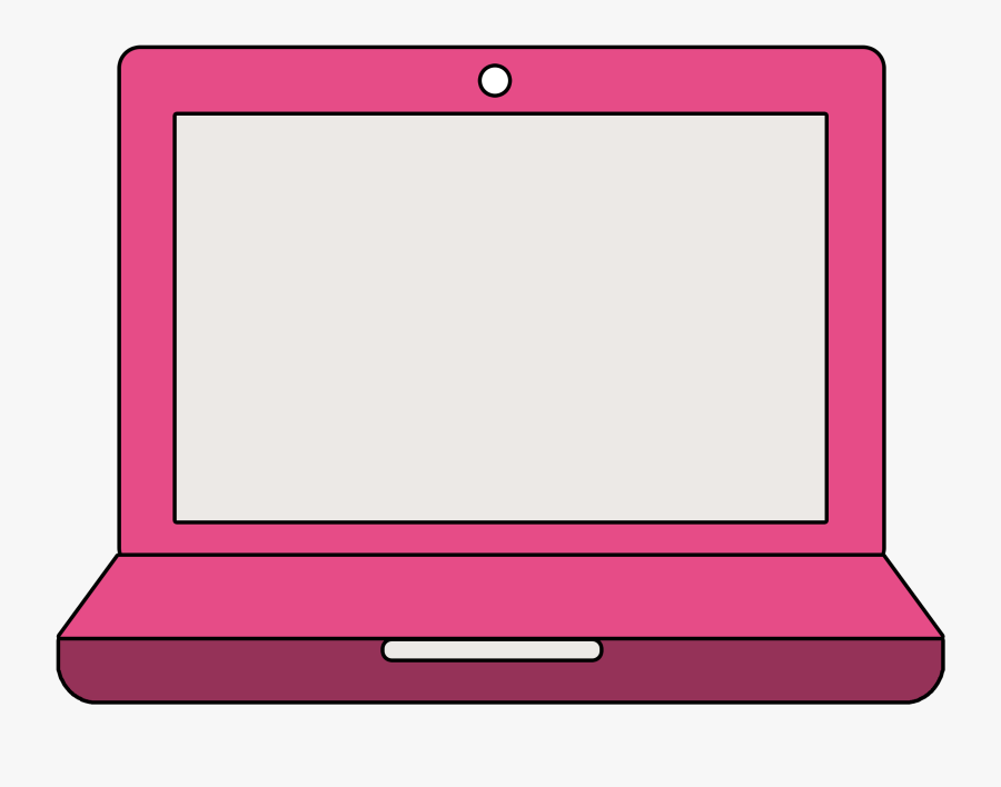 Laptop Clipart Pink , Free Transparent Clipart - ClipartKey