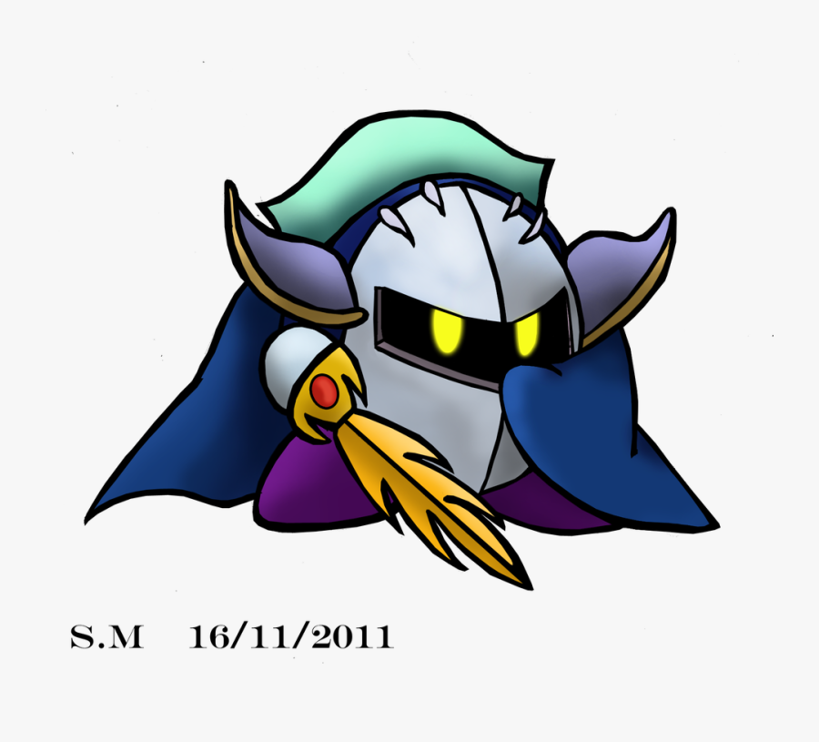 Meta Knight Digital Drawing - Cartoon , Free Transparent Clipart ...