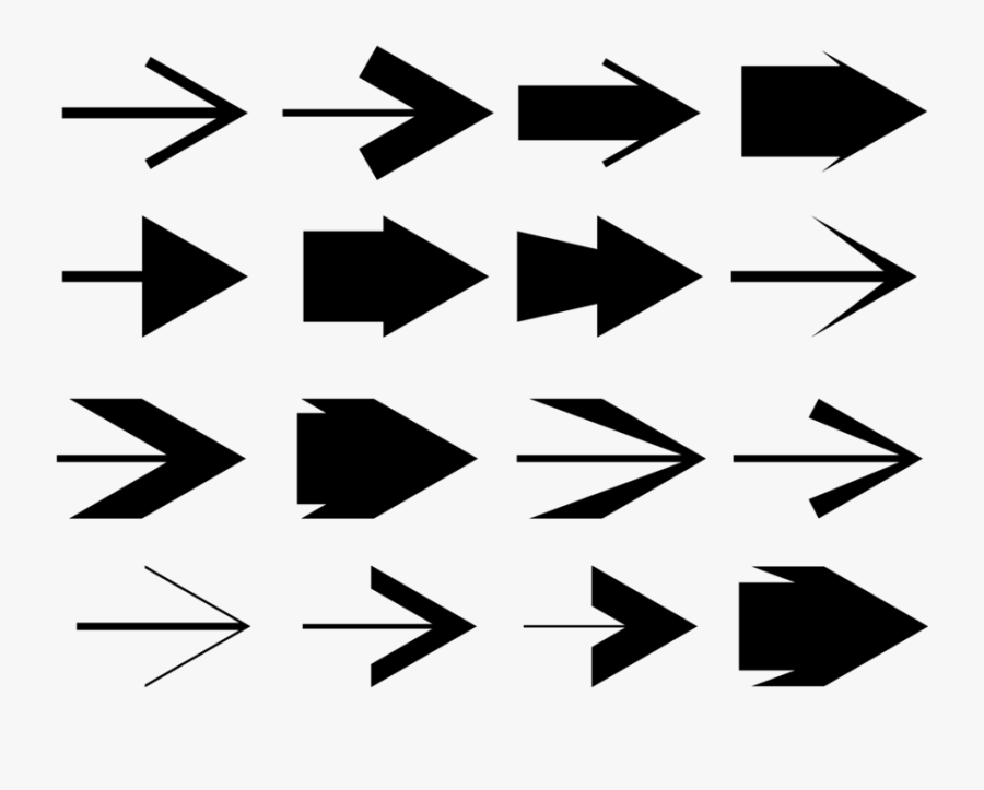 Arrows - Arrow Selection Vector Png , Free Transparent Clipart - ClipartKey