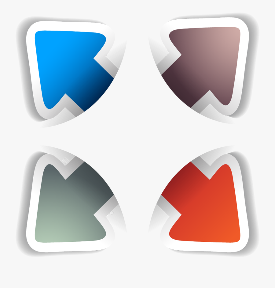 Color Infographic Arrow Classification Icon Free Transparent ...