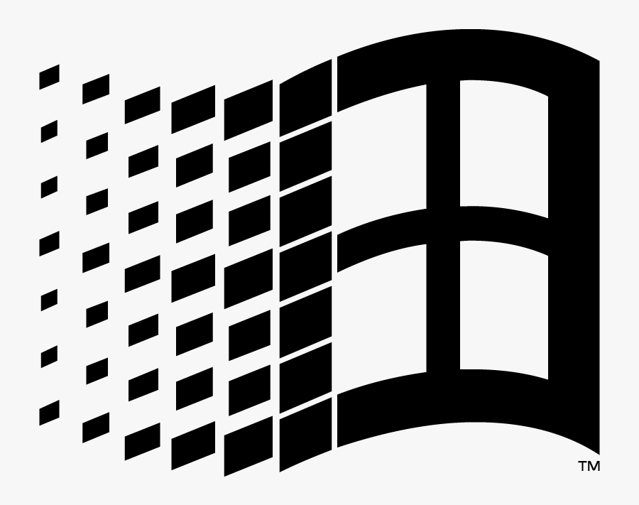 Win Png Black And White Transparent Win Black And White - Windows 98 ...