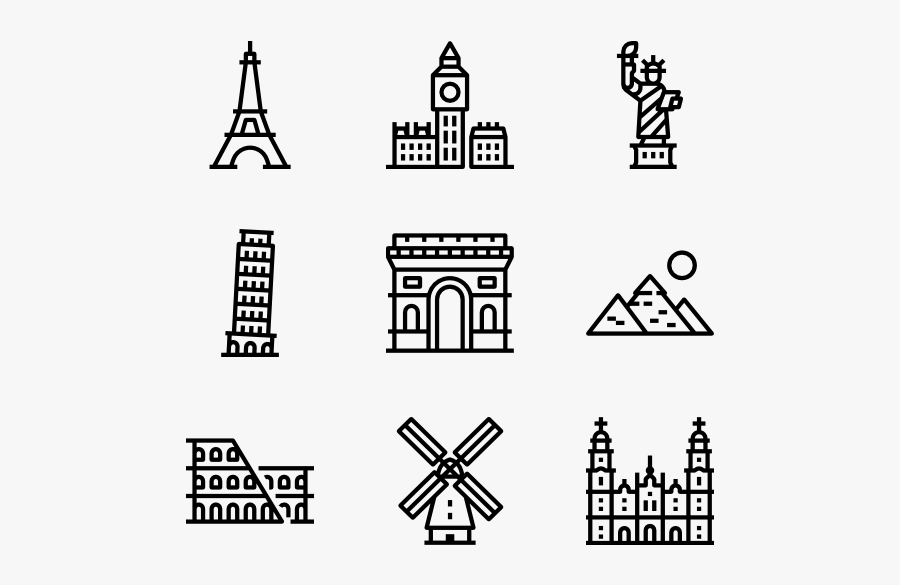 Icon Packs Vector - Paris Icon Png , Free Transparent Clipart - ClipartKey