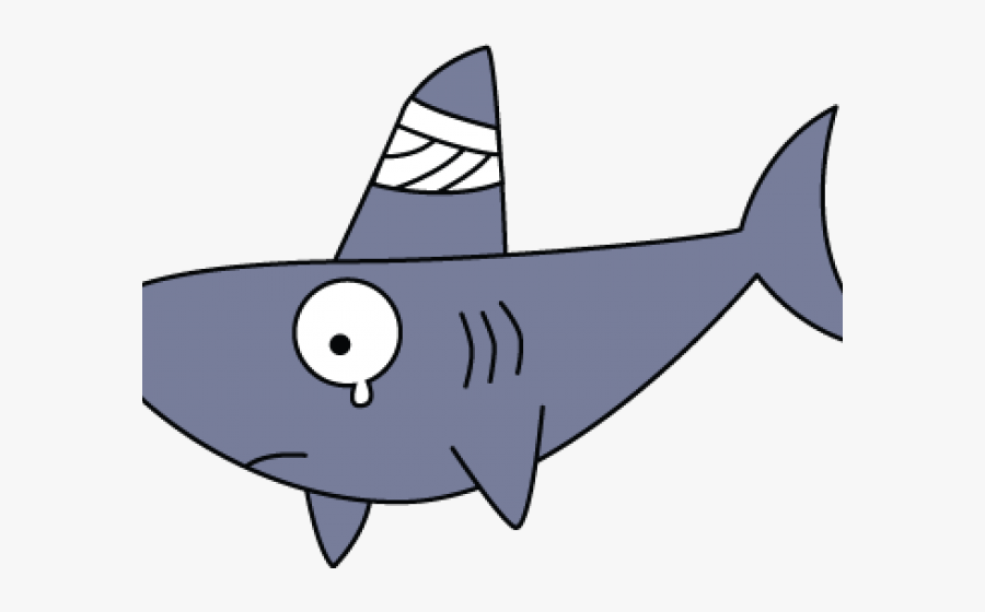 Transparent Shark Clip Art - Sad Shark Clipart Transparent Png , Free ...