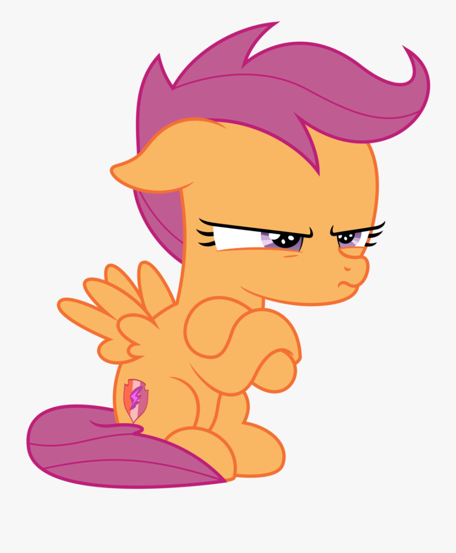 Clipart Transparent Download Artist Besttubahorse Crossed - Scootaloo ...