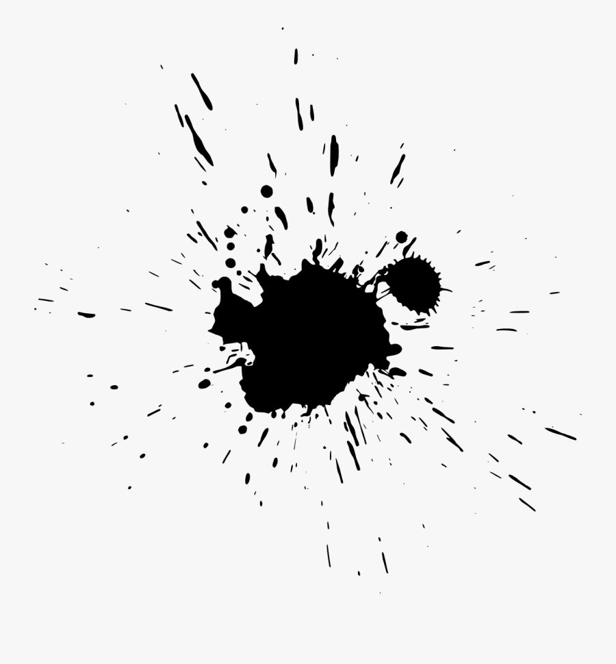 Paintball Clipart Paint Drip - Ink Splatter Transparent Background ...