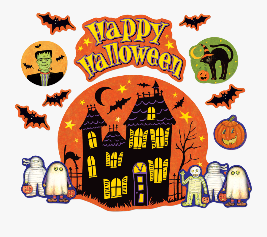 Happy Halloween Bulletin Board , Free Transparent Clipart - ClipartKey