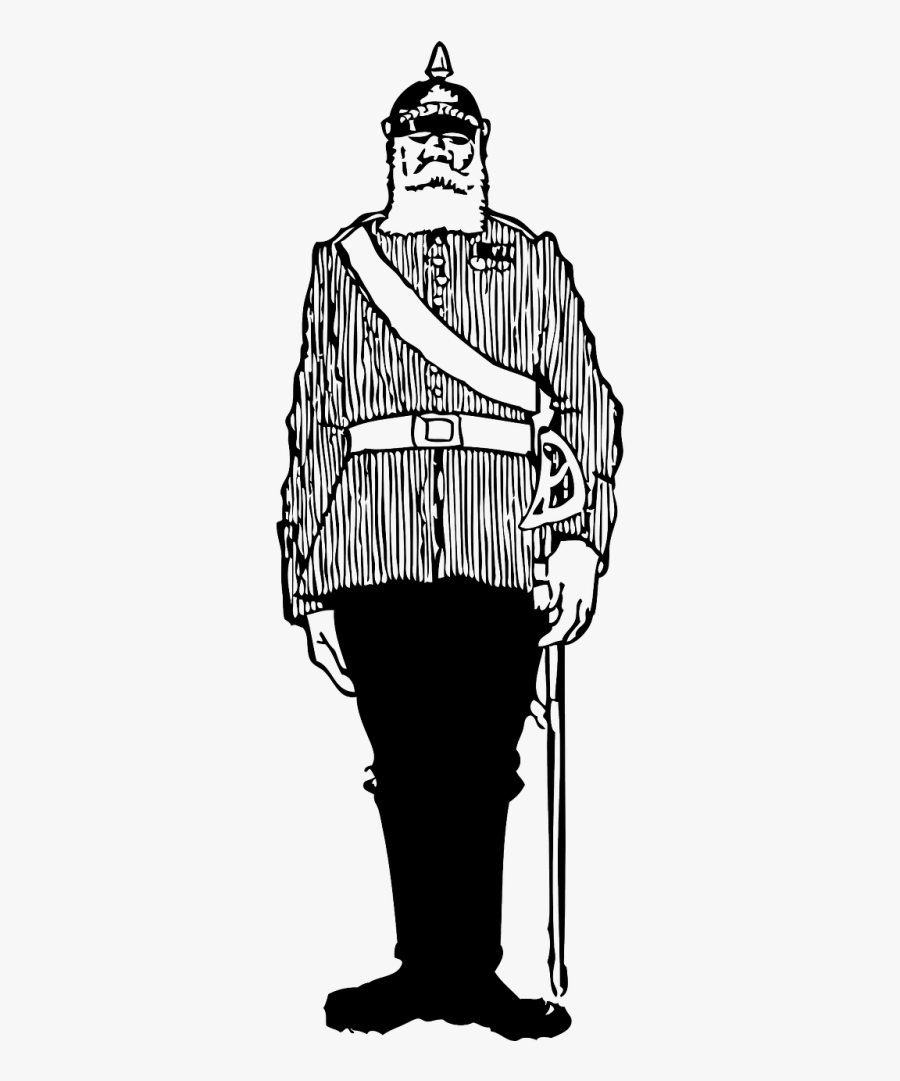 Old German Soldier - German Soldier Ww1 Cartoon , Free Transparent ...