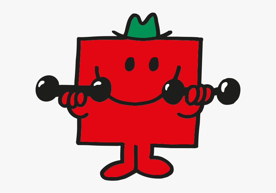 Mr Men And Little Miss Clipart , Png Download - Mr Strong Mr Men , Free ...