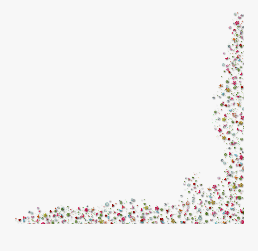 Glitter Clipart Clear Background - Sparkle Border Transparent ...