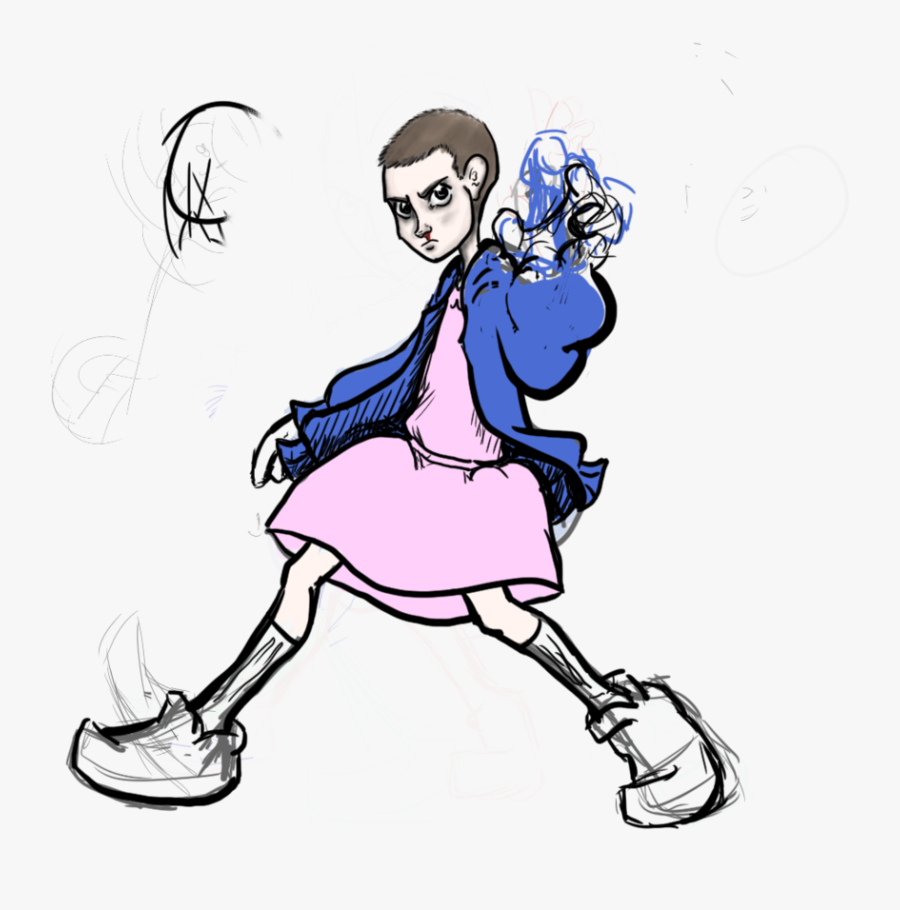 Transparent Stranger Things Clipart - Stranger Things Eleven On ...
