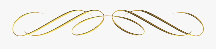 Decorative Line Gold Clipart Lines Png - Calligraphy , Free Transparent ...