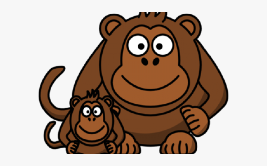 Monkey Cartoon No Background , Free Transparent Clipart - ClipartKey
