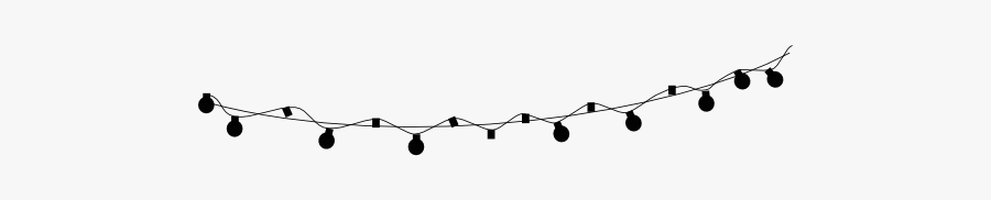 String Of Lights Clip Art Black And White