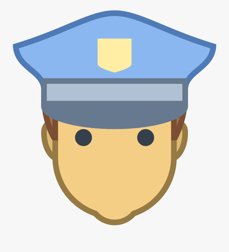Officer Computer Icons Policeman - Police Head Icon Png , Free ...