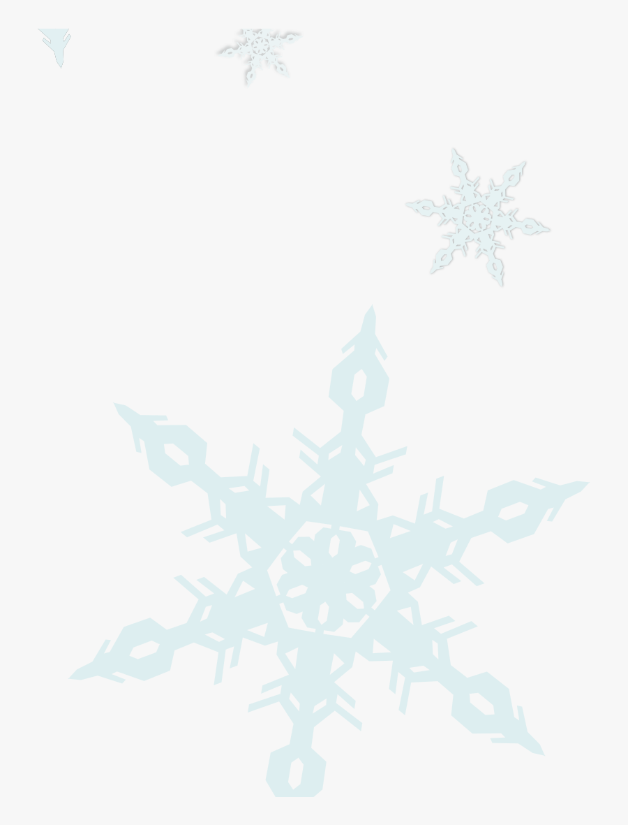 Snowflakes Clipart Translucent - Illustration , Free Transparent ...