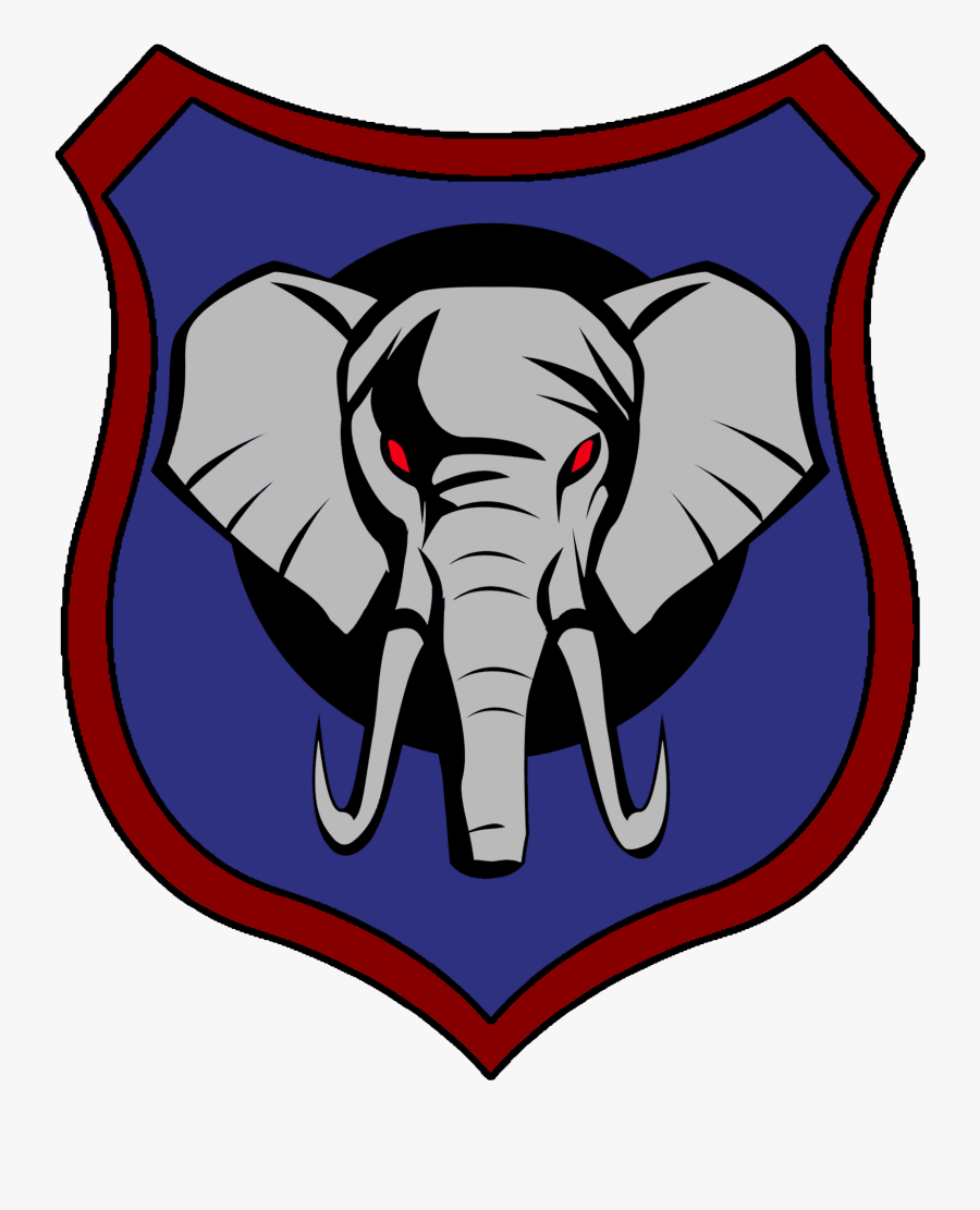 Emblem-elephant Clipart , Png Download - Elephant Head Decal , Free ...
