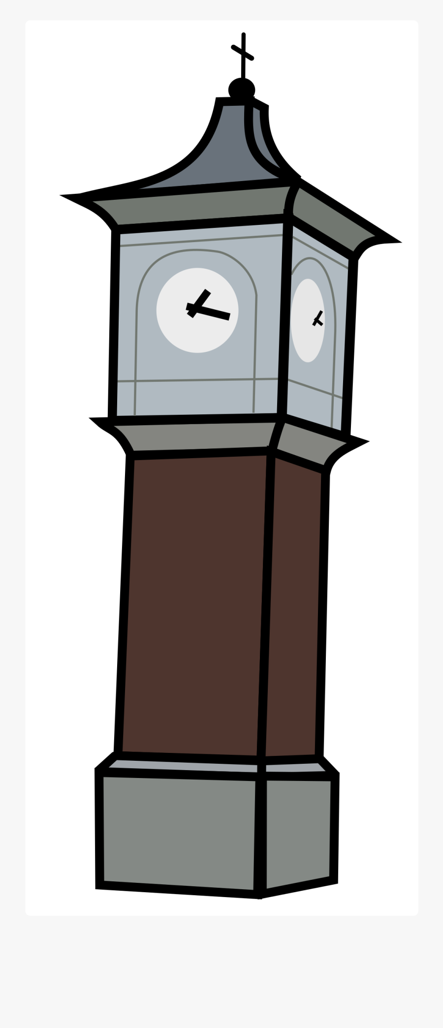 Clipart - Town Clock Clipart Png , Free Transparent Clipart - ClipartKey