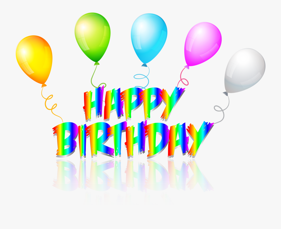 Happy Birthday Clipart Rainbow , Free Transparent Clipart - ClipartKey
