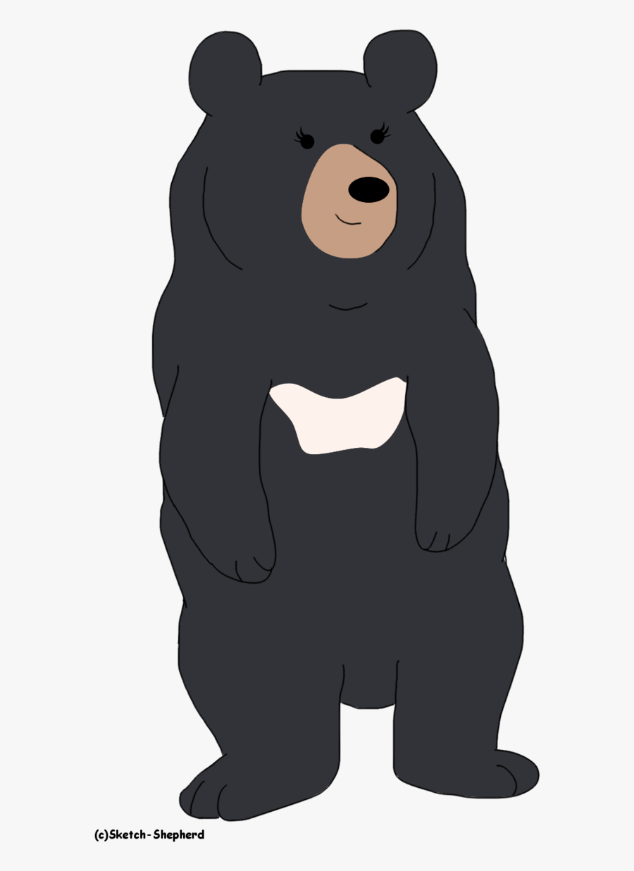 Moon Bear By Sketch - Clip Art Moon Bears , Free Transparent Clipart ...