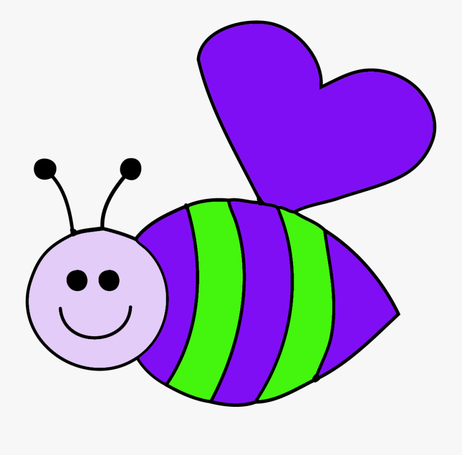 Free 5 Valentine Bees Clip Art - Red Valentines Clip Art , Free ...