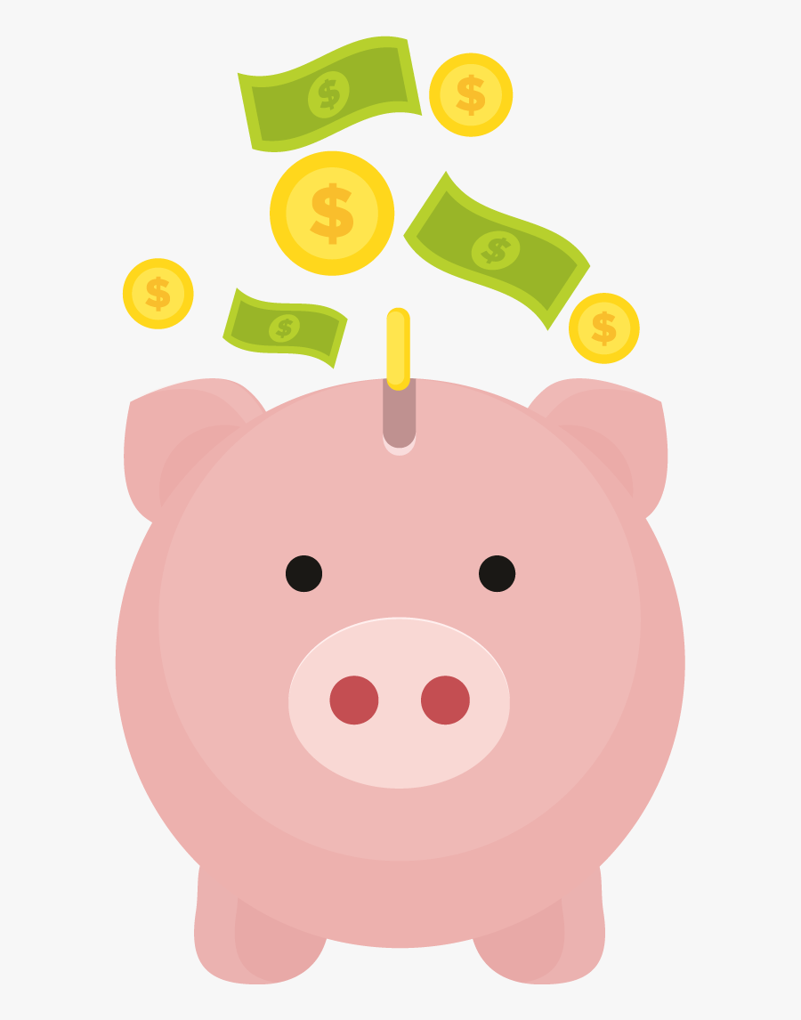 Pig Clipart Png Image - Money Pig Cartoon Png , Free Transparent ...