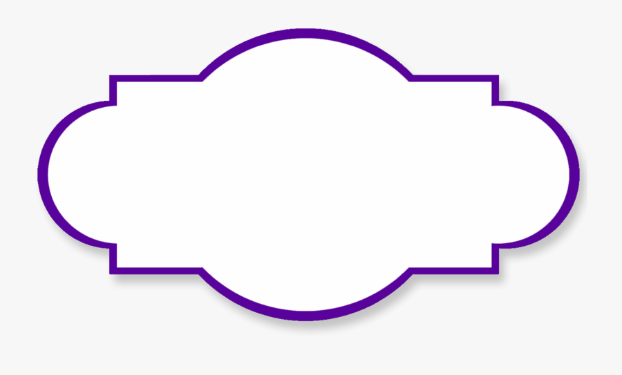 Simple Purple Border Clip Art Free Image - Frame Shapes Transparent ...