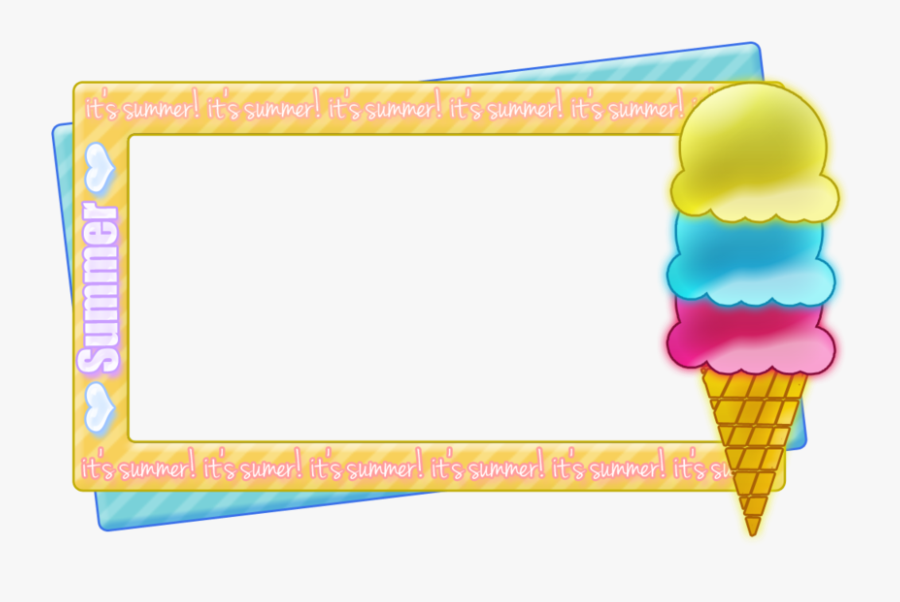 Clip Art Ice Cream Border Clip Art , Free Transparent Clipart - ClipartKey