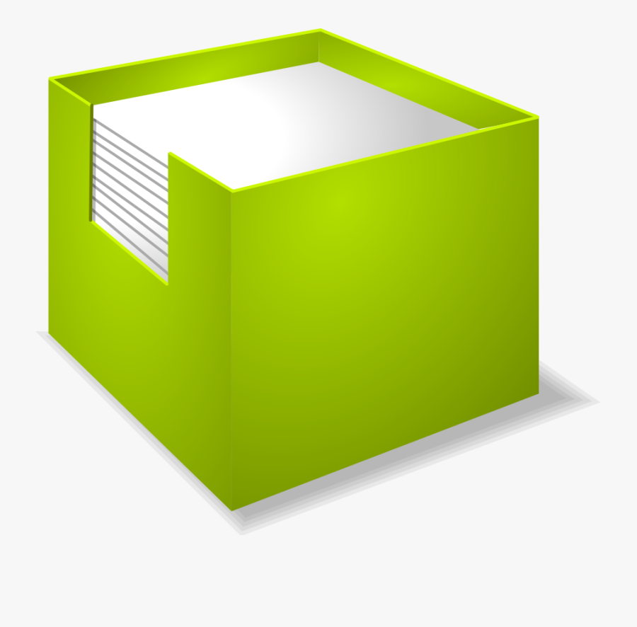 My Block Note Clipart, Vector Clip Art Online, Royalty - Paper In Box ...