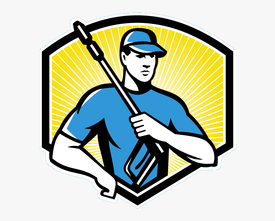 Pinnacle Power Washing & Roof Cleaning Co - Cleaning Service Logo Man ...