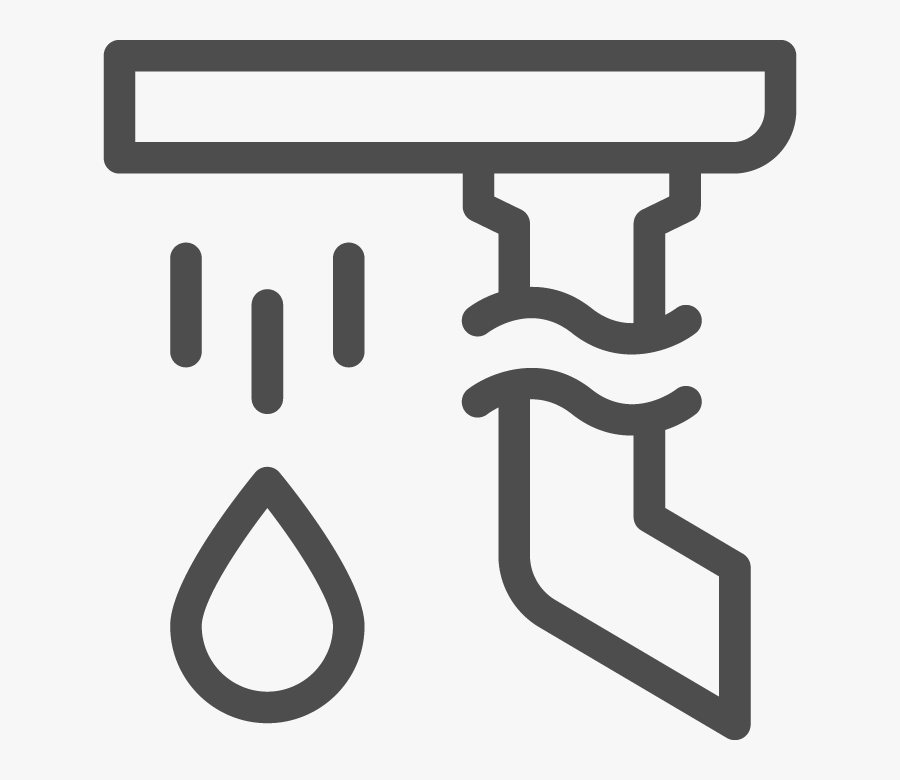 Transparent Pressure Washer Clipart Black And White - Gutter Icon Png ...