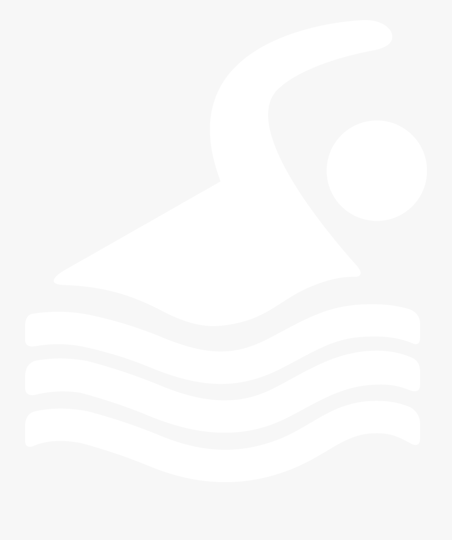 Swim Icon Png White , Free Transparent Clipart - ClipartKey