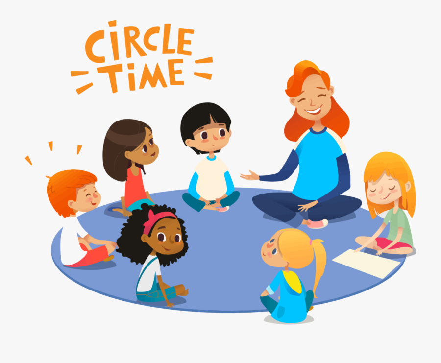 Circle Time Cartoon , Free Transparent Clipart - ClipartKey