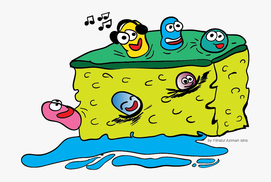 Dirty Sponge Cartoon , Free Transparent Clipart - ClipartKey