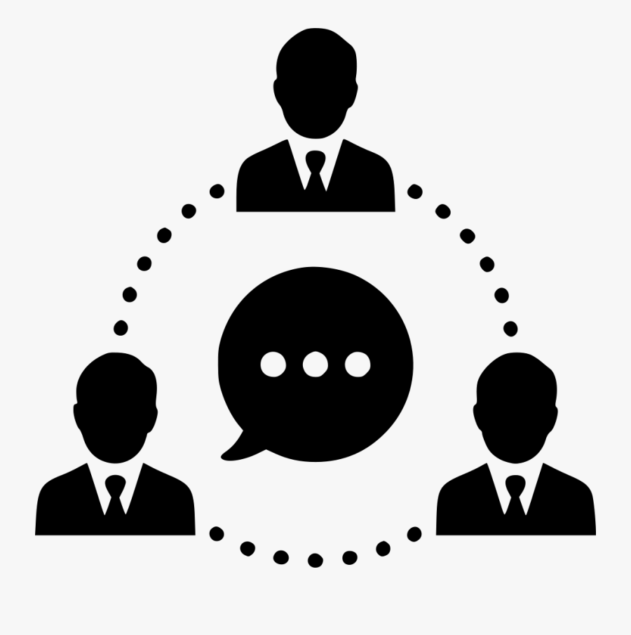 Group People Message Talk - Communication Png Icon , Free Transparent ...