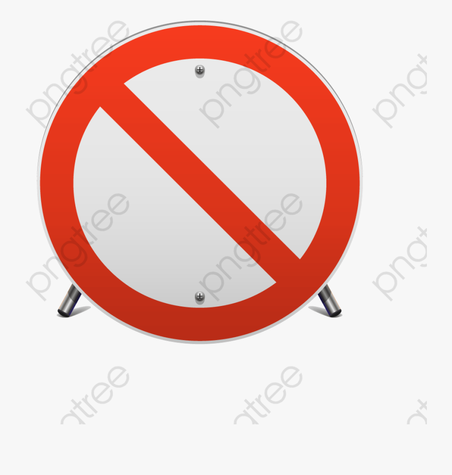 Textured Circular Red Stop Sign - Circle , Free Transparent Clipart ...