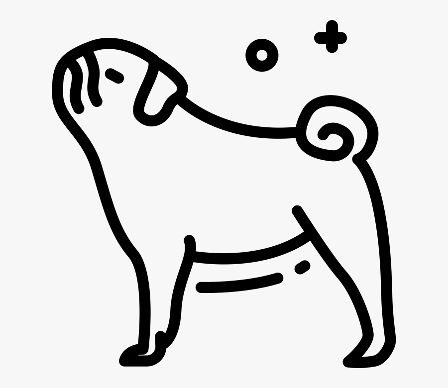 Pug Sketch , Free Transparent Clipart - ClipartKey