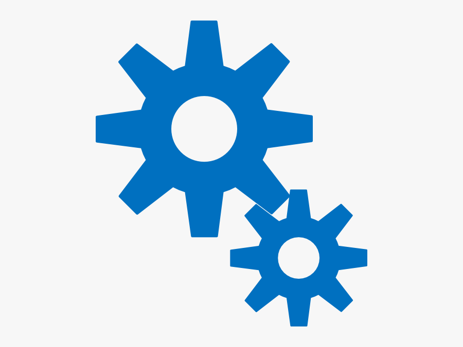 Blue Gears Svg Clip Arts - Blue Gears Clip Art , Free Transparent ...