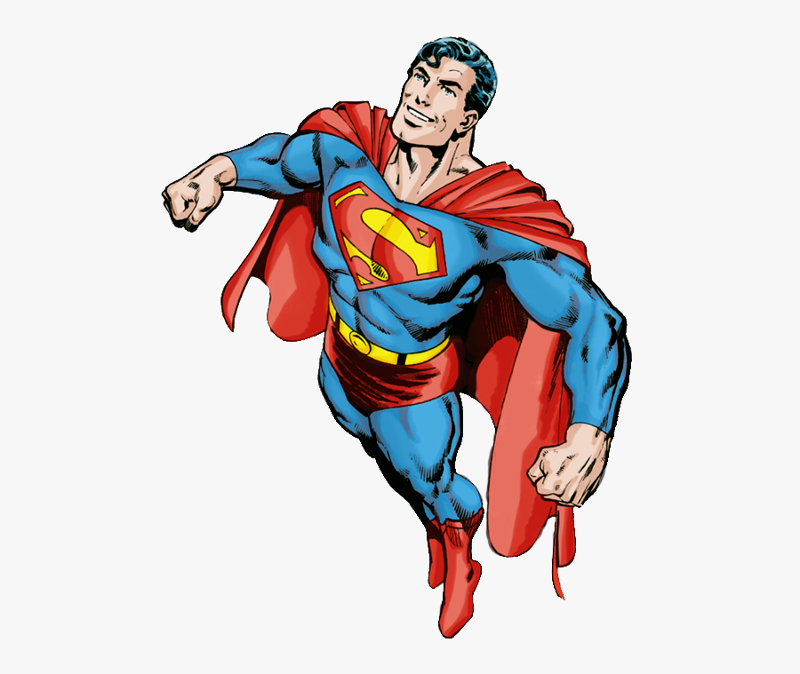 Superman Clipart Strong - Comic Superman , Free Transparent Clipart ...