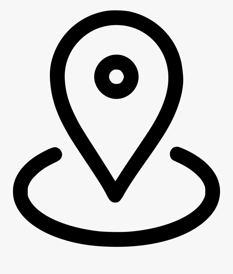 Black Location Icon Png , Free Transparent Clipart - ClipartKey