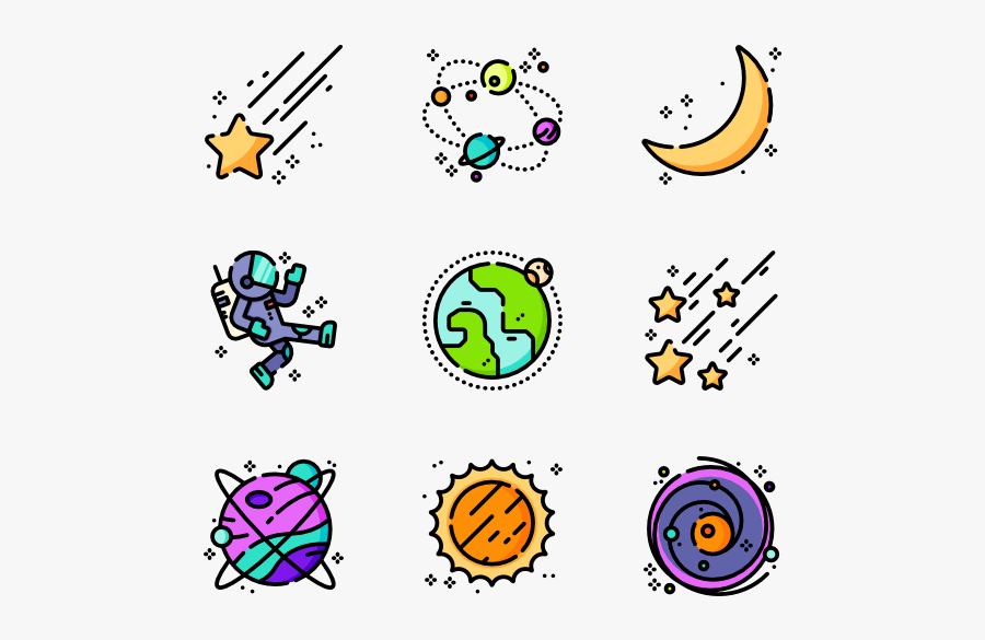 Galaxy Vector Png Transparent Png Images - Galaxy Vector Flat Design ...