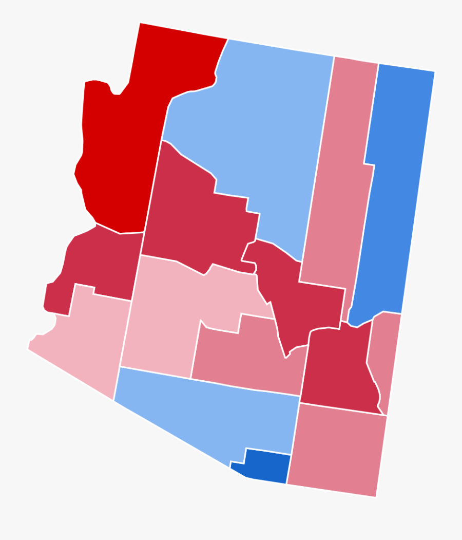 Arizona Presidential Election Results - Arizona 2016 Election Map ...